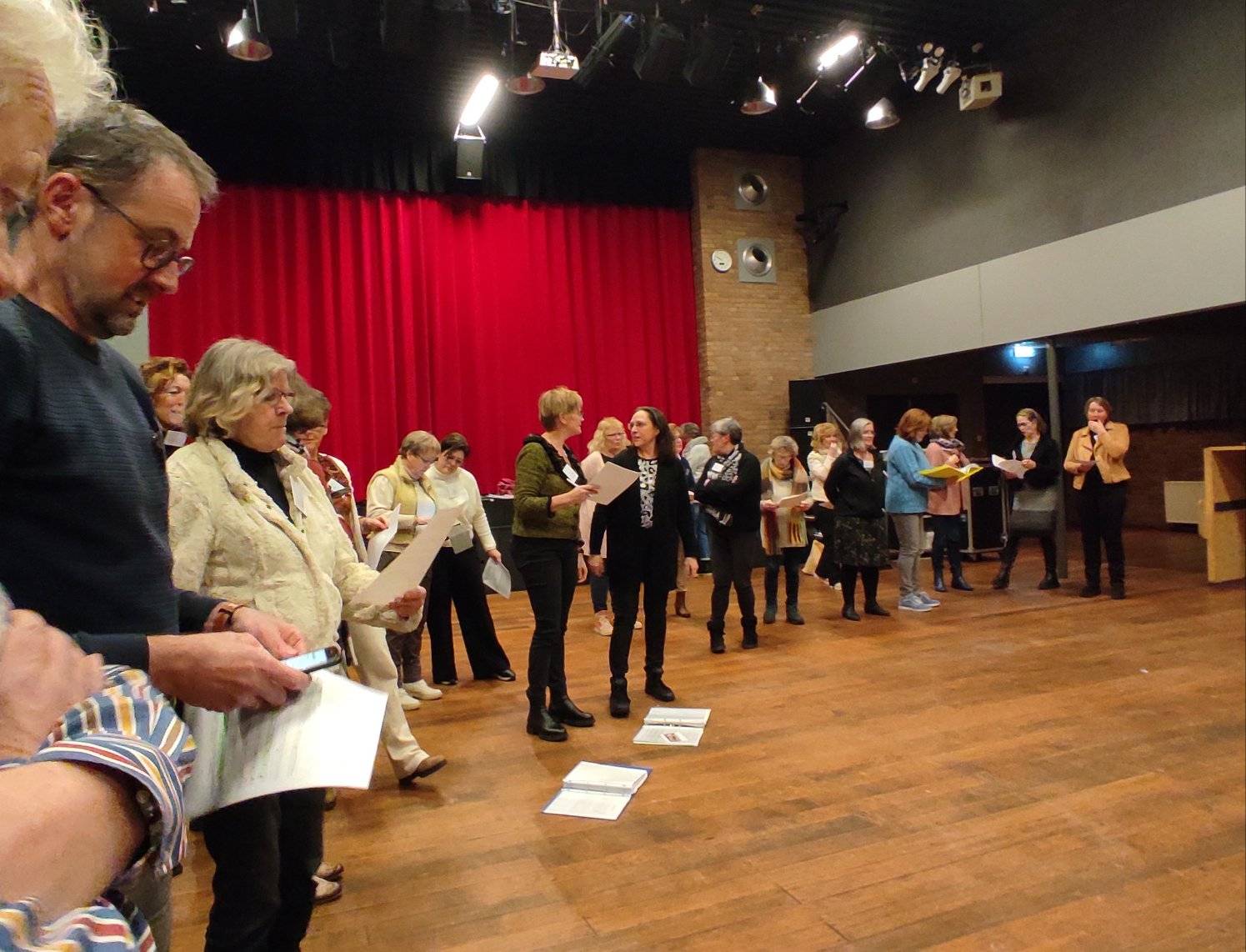 Koor A58 geeft optreden in Rilland